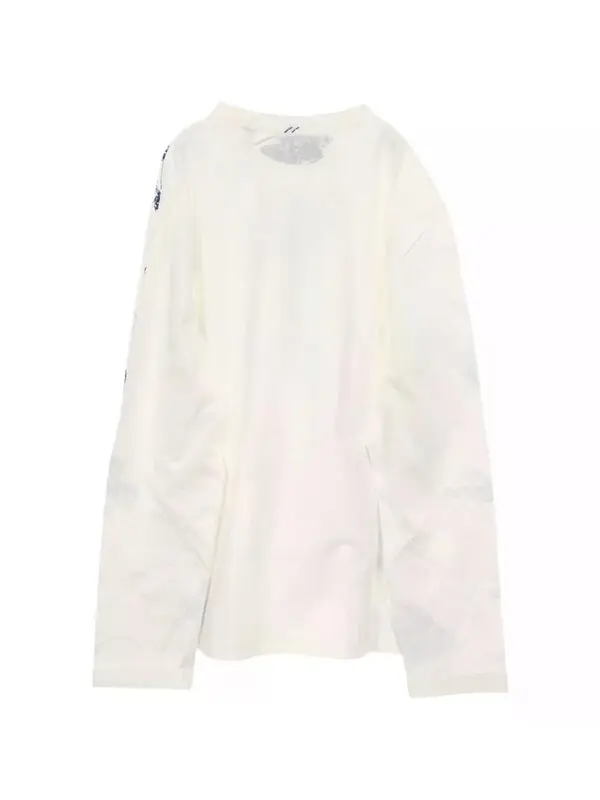 Burberry Graphic-print Long-sleeve T-shirt