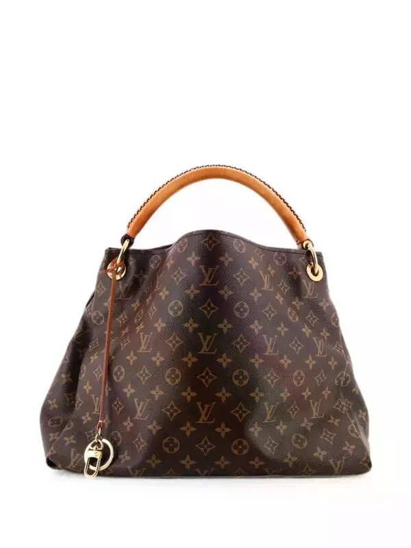 LOUIS VUITTON Artsy Handbag Monogram Canvas Mm Hobo Bag - Brown