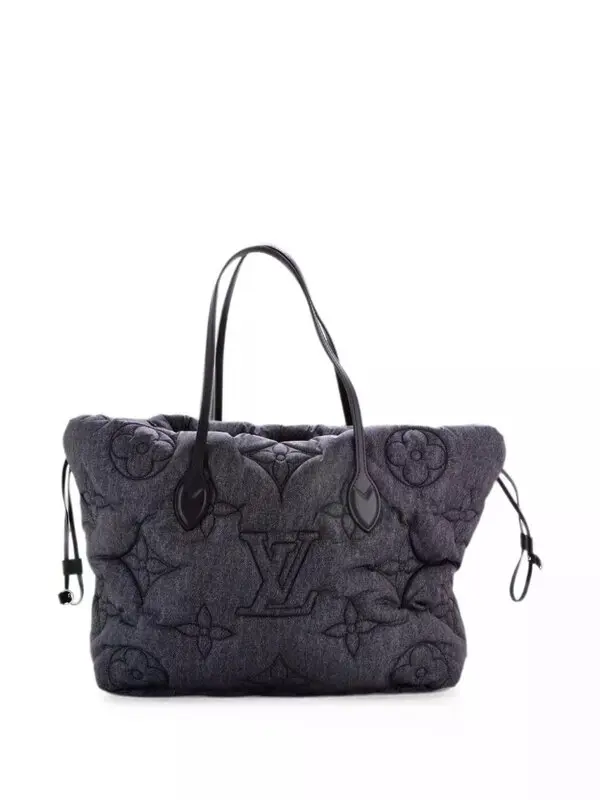 LOUIS VUITTON Neverfull Inside Out Monogram Puffygram Mm Shoulder Bag