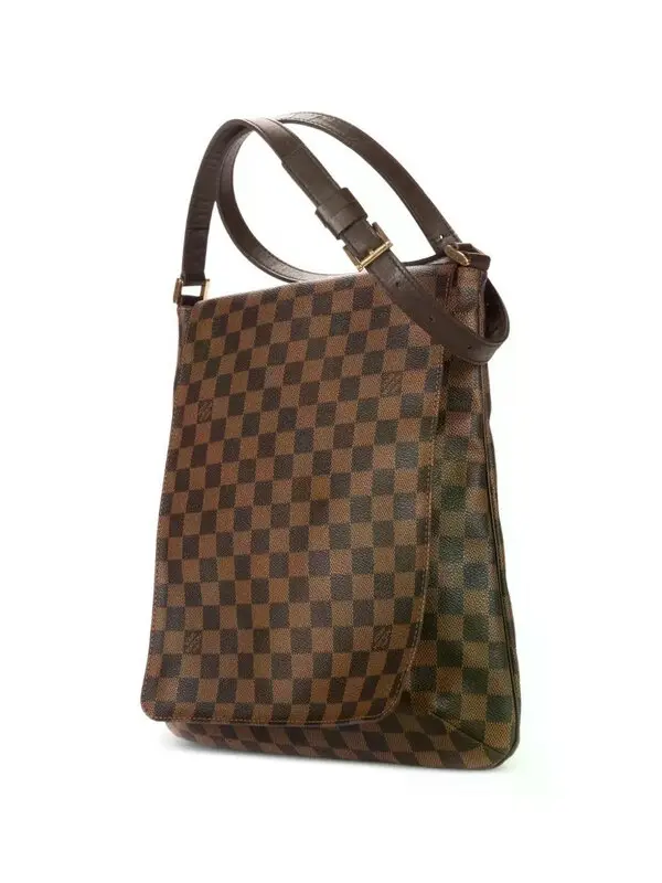 LOUIS VUITTON Musette Salsa Damier Ebène Shoulder Bag - Brown