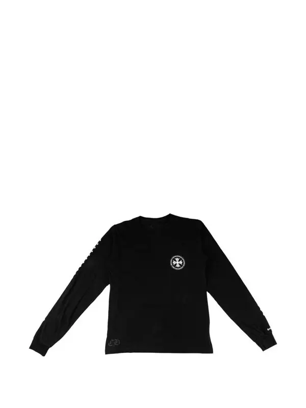 Chrome Hearts Logo-print Long-sleeve T-shirt - Black