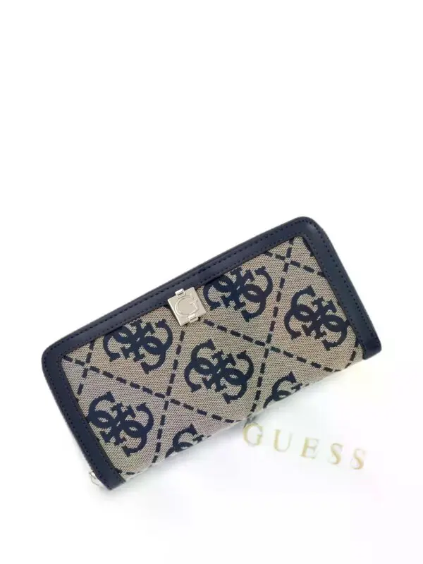Guess Audrey Monogram-print Wallet