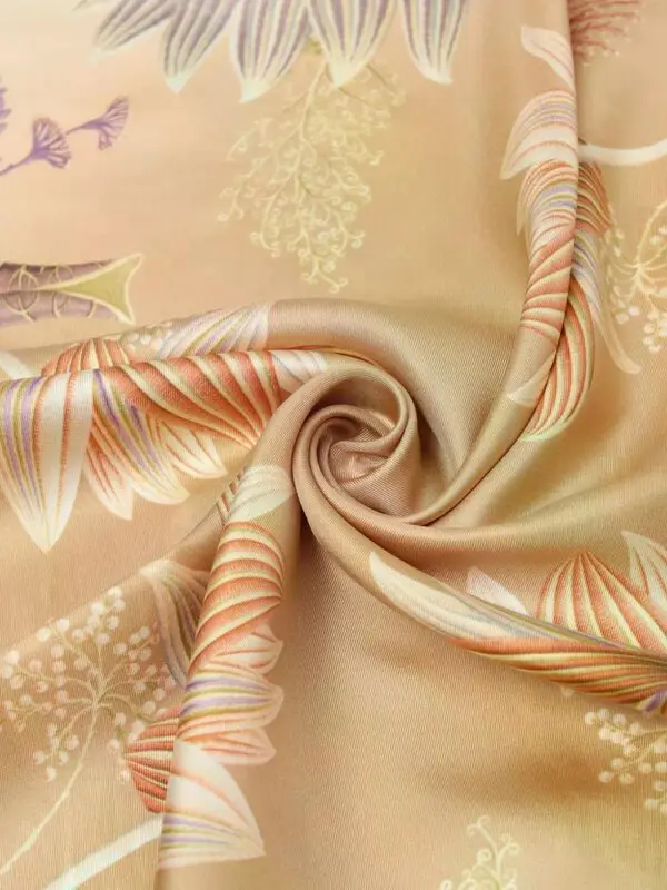 FERRAGAMO Floral-print Silk Scarf