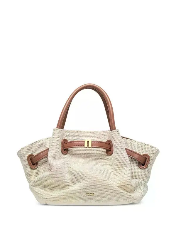 Jw Pei Hana Belt Detail Tote Bag - Brown