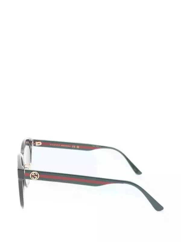 Gucci 2020s Web Stripe Round Sunglasses