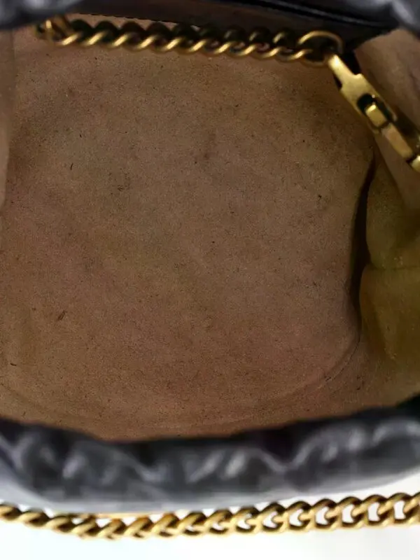Gucci Gg Marmont Matelassé Leather Mini Bucket Bag