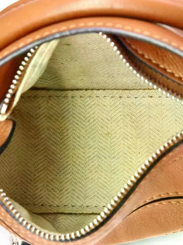 Loewe Puzzle Bag Leather Nano Crossbody Bag