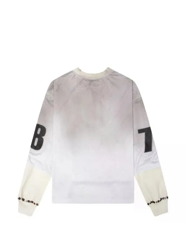 SATOSHI NAKAMOTO Logo-print Sweatshirt - White