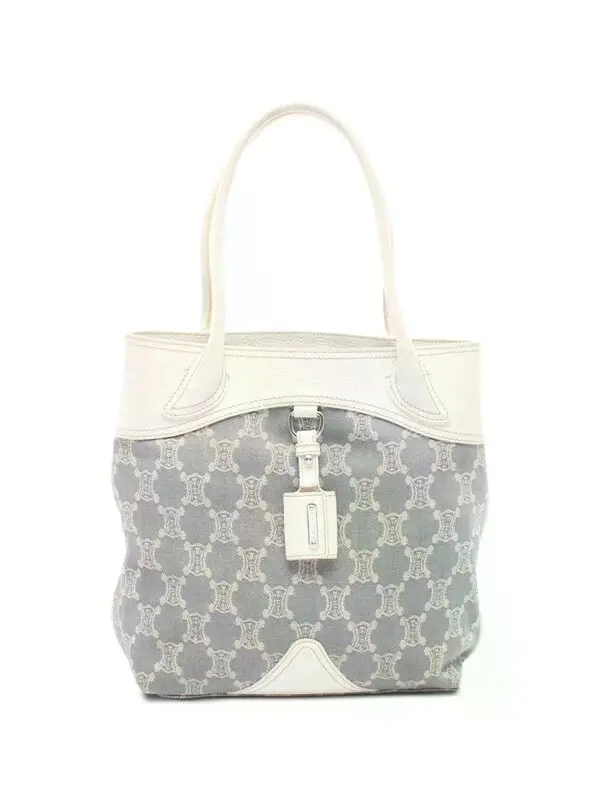 Celine Macadam Paris Tote Bag - Blue
