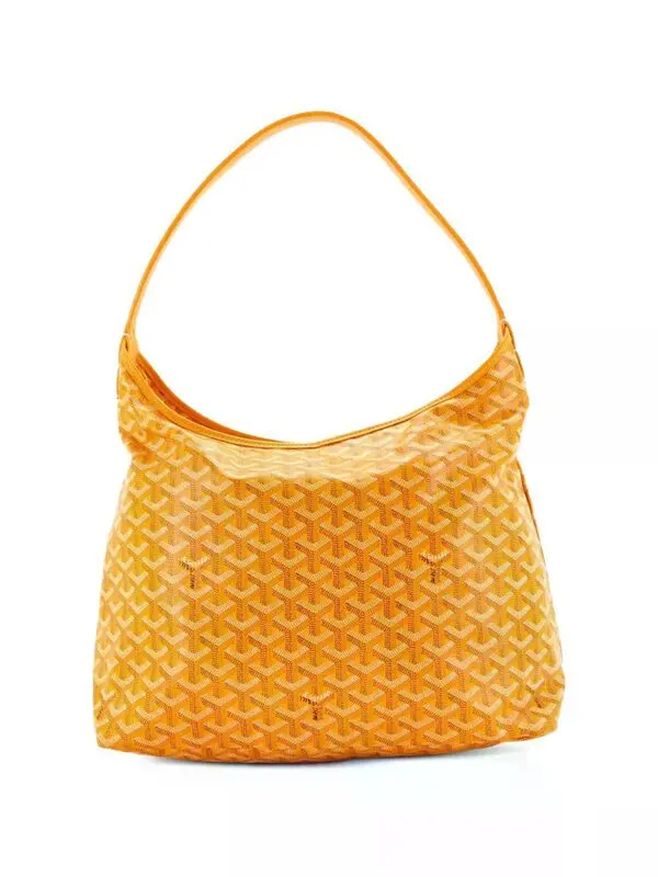 Goyard Boheme Coated Canvas Hobo Bag