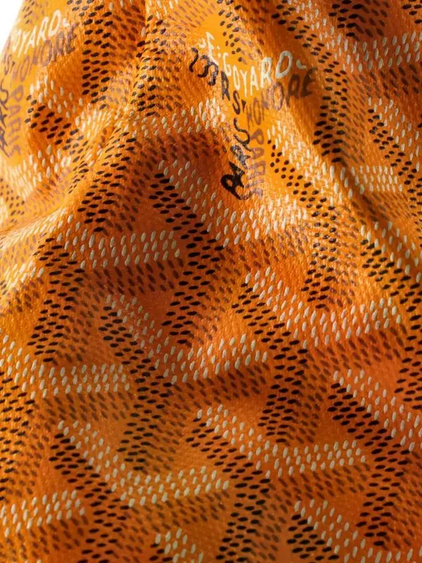 Goyard Boheme Coated Canvas Hobo Bag