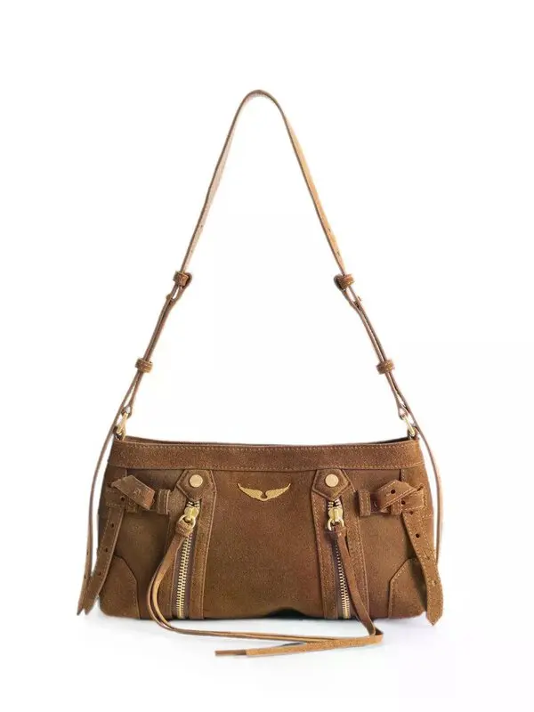 Zadig&Voltaire Madison Mini Suede Bag - Brown