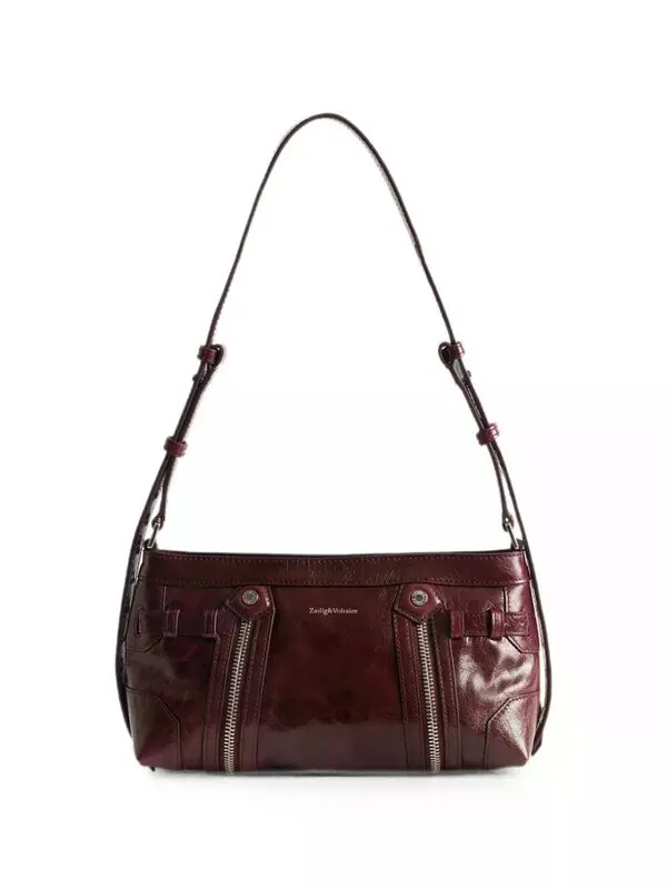 Zadig&Voltaire Madison Mini Vintage Patent Bag - Purple