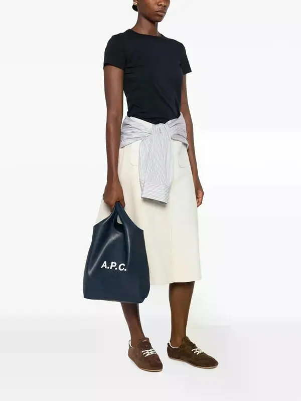 A.p.c. Small Ninon Logo-print Tote Bag
