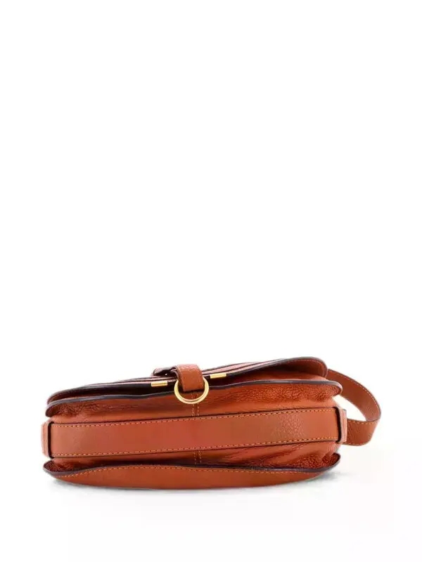 Chloé Marcie Leather Medium Crossbody Bag - Brown