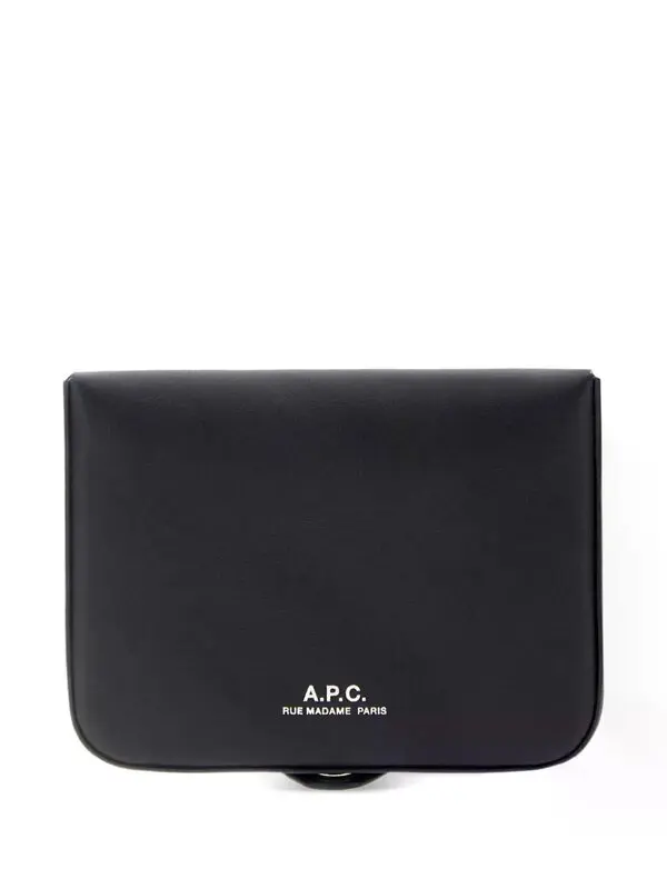 A.p.c. Josh Wallet - Black
