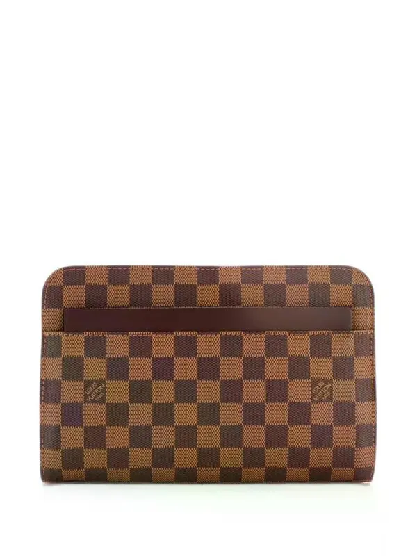 LOUIS VUITTON Pochette Saint Louis Damier Clutch Bag