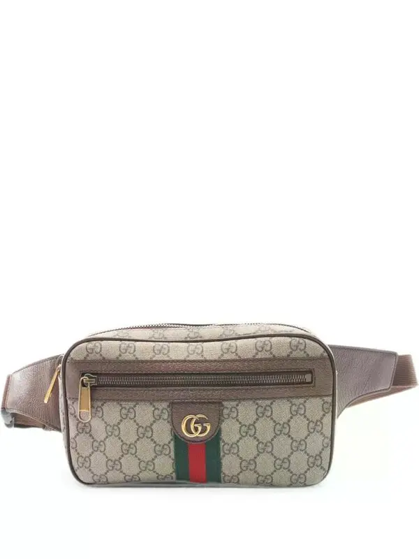 Gucci 2010s Gg Ophidia Belt Bag - Neutrals