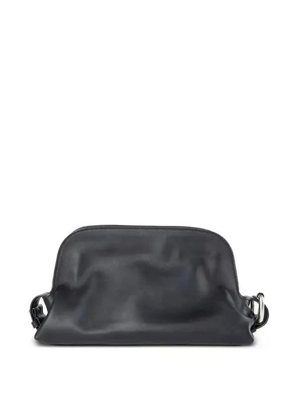 ANN DEMEULEMEESTER Buckle-detail Leather Clutch Bag