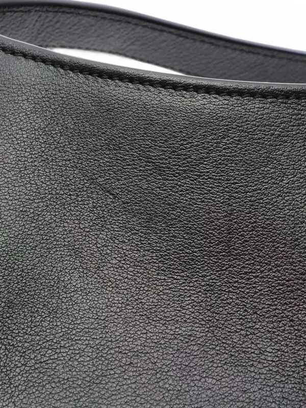 Chloé 2010s Horse Medal Shoulder Bag - Black
