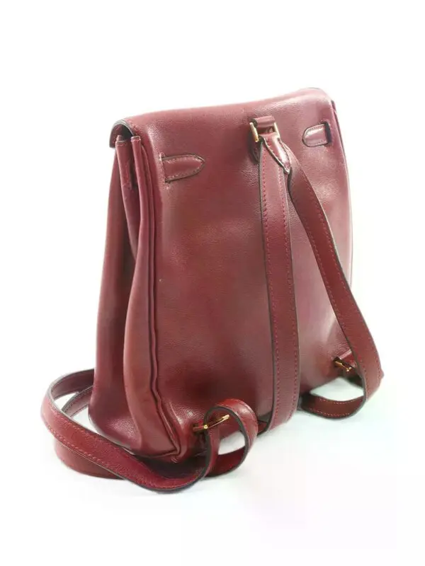 Hermès 2000s Kelly Ad Pm Backpack - Red