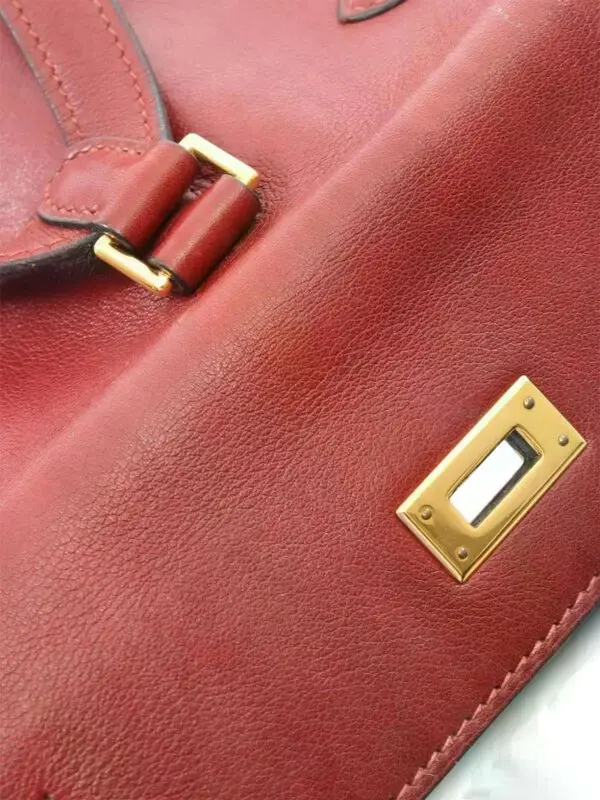 Hermès 2000s Kelly Ad Pm Backpack - Red