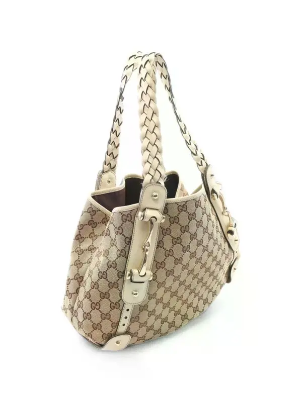 Gucci 2010s Gg-logo Patterned Tote Bag