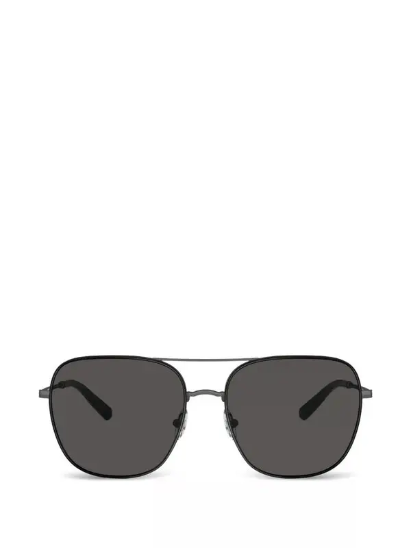 BROOKS BROTHERS EYEWEAR Pilot Frame Sunglasses - Grey