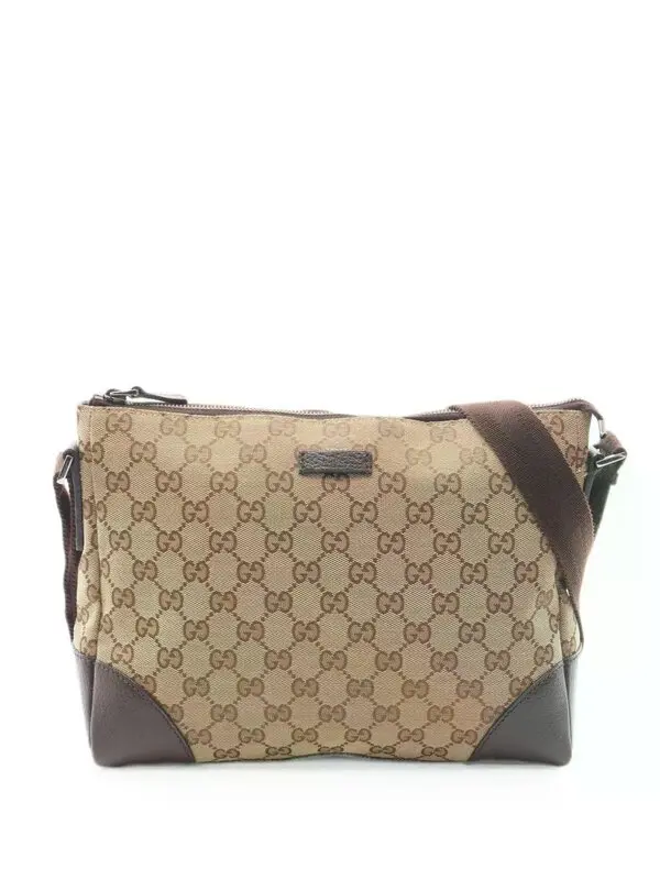 Gucci 2010s Gg Cross Body Bag - Neutrals