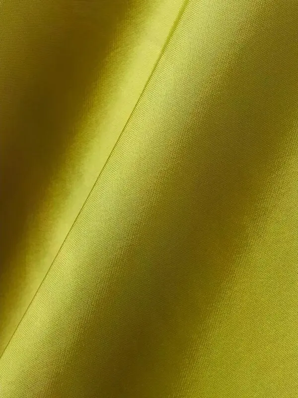 Attico Halterneck Asymmetric Midi Dress