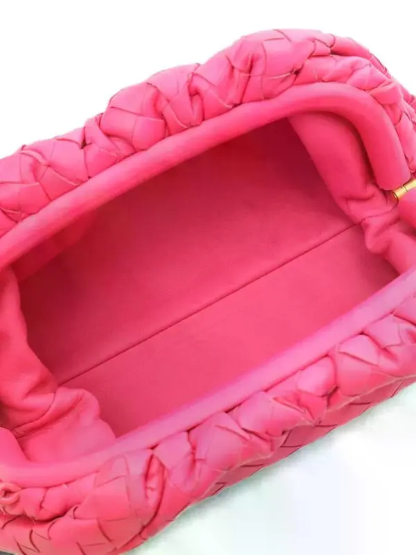 Bottega Veneta 2010s Mini The Pouch Shoulder Bag - Pink