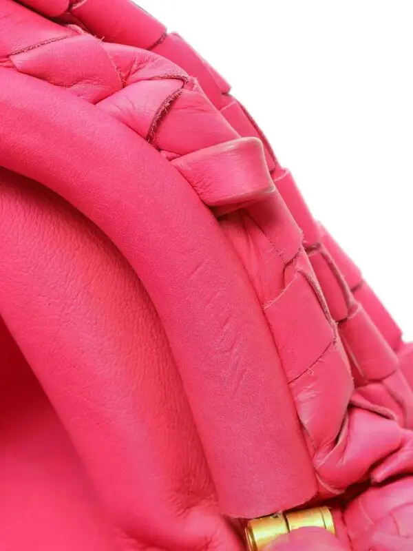 Bottega Veneta 2010s Mini The Pouch Shoulder Bag - Pink