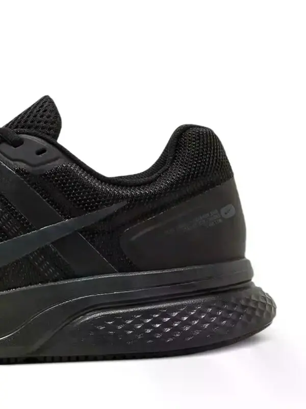 Nike Run Swift 2 Lace-up Sneakers - Black