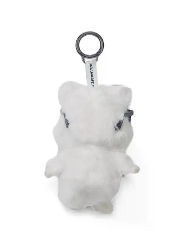 Karl Lagerfeld Ikon Choupette Furry Charm - White