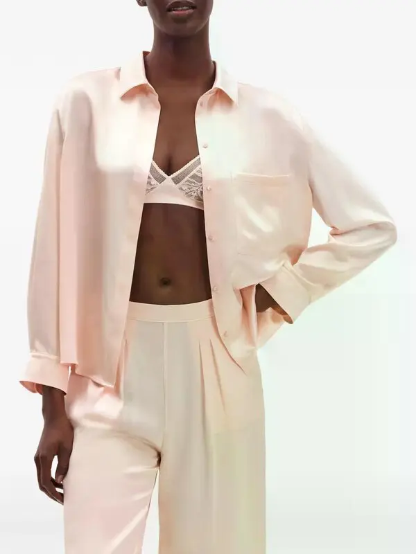 ERES Event Pleated Silk Trousers