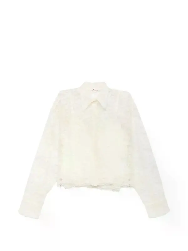 Ermanno Scervino Lace Shirt - White