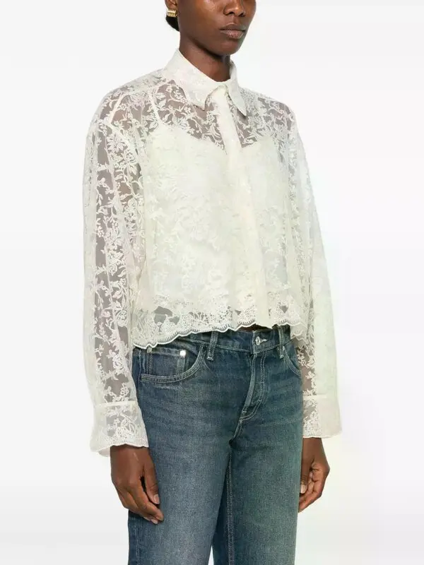 Ermanno Scervino Lace Shirt