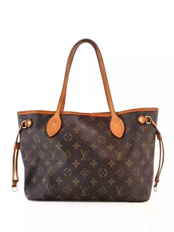 LOUIS VUITTON Neverfull Monogram Canvas Pm Tote Bag