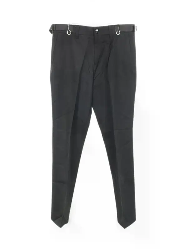 Burberry 2010s Belted Trousers - Black