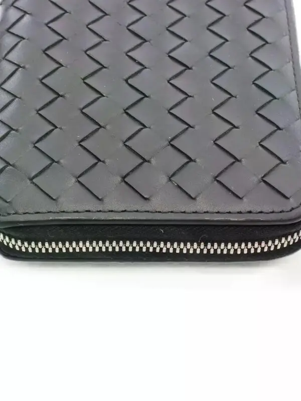 Bottega Veneta 2010s Intrecciato Zip-around Wallet
