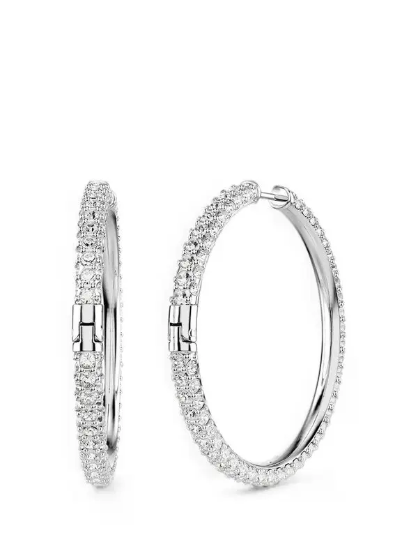 SWAROVSKI Dextera Crystal-embellished Hoop Earrings