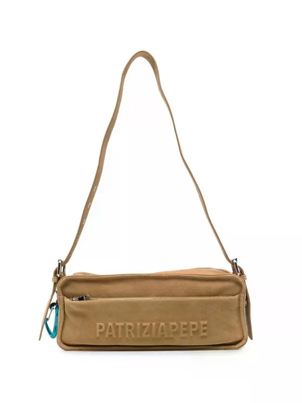 Patrizia Pepe Debossed Logo Cross Body Bag