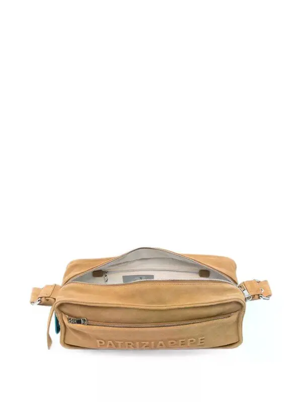 Patrizia Pepe Debossed Logo Cross Body Bag