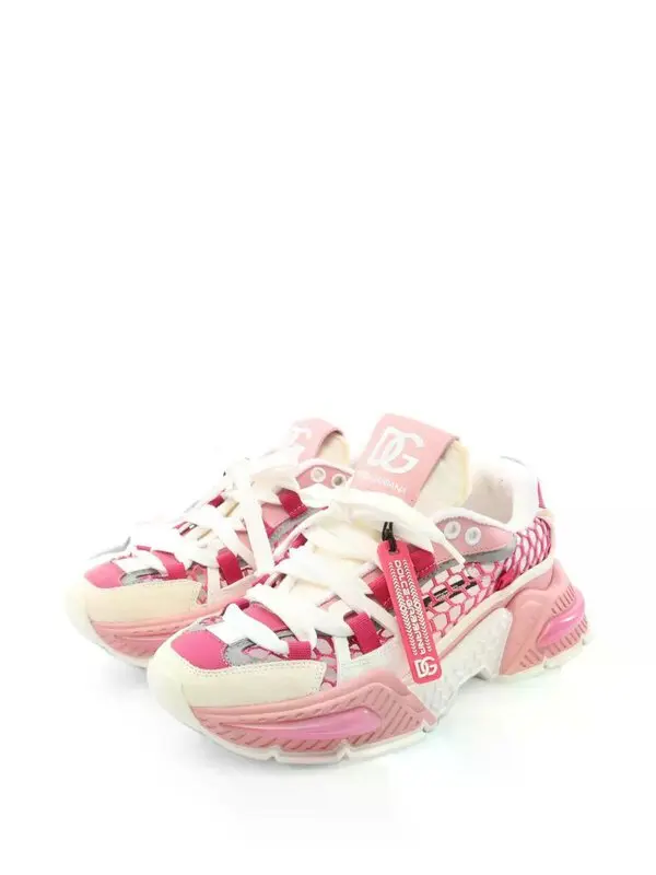 Dolce & Gabbana 2010s Air Master Mesh Sneakers - Pink
