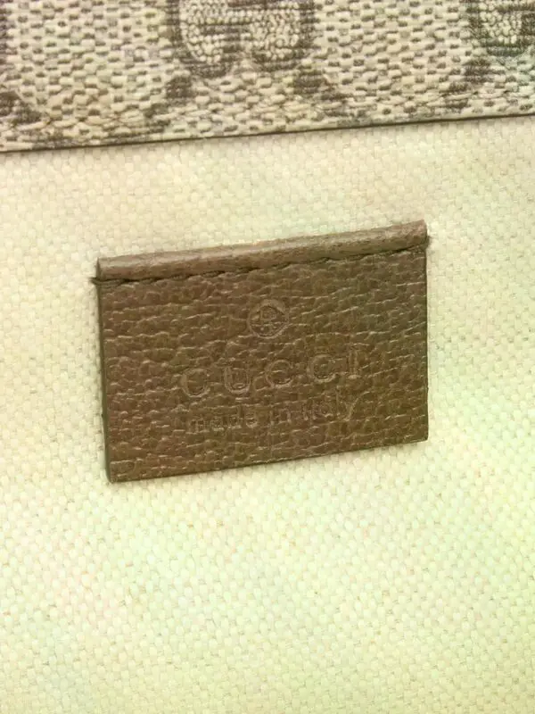 Gucci Small Gg Supreme Crossbody Bag - Neutrals