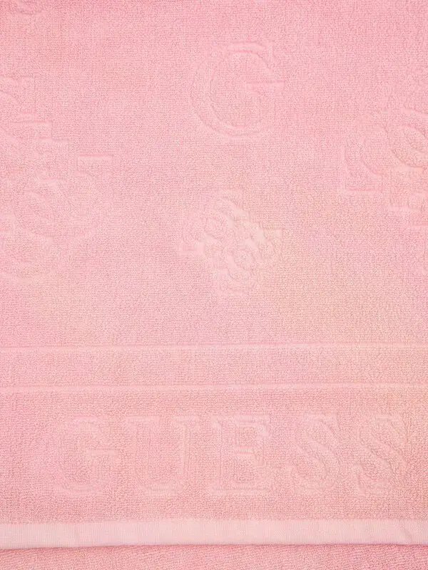 Guess Logo-jacquard Beach Towel