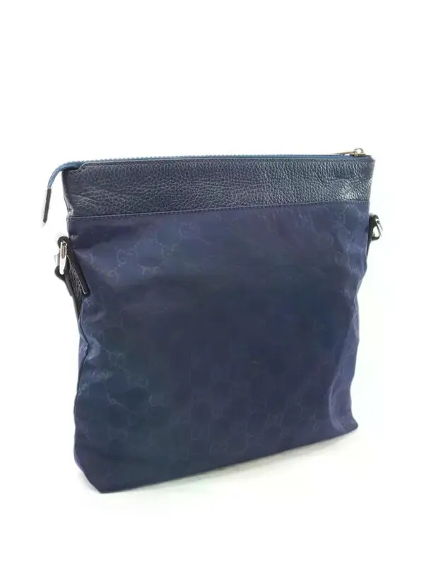 Gucci 2000s Gg Pattern Shoulder Bag