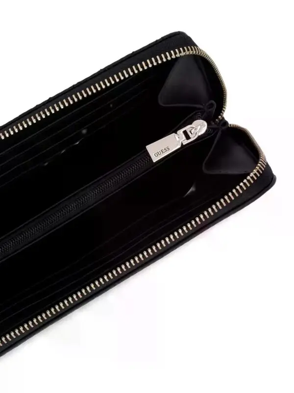 Guess Quilted Logo-detail Wallet