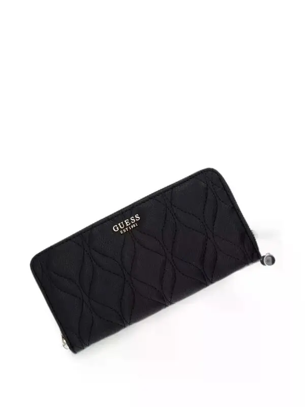 Guess Quilted Logo-detail Wallet