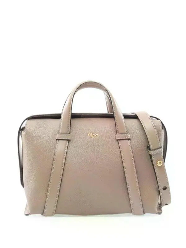 Fendi 2010s Medium Boston 365 Tote Bag - Neutrals
